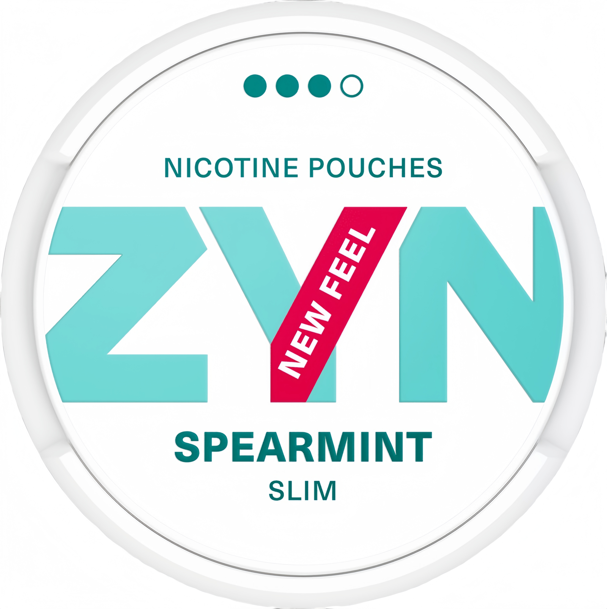 ZYN Slim Spearmint Strong 9MG - Nicotine Pouches