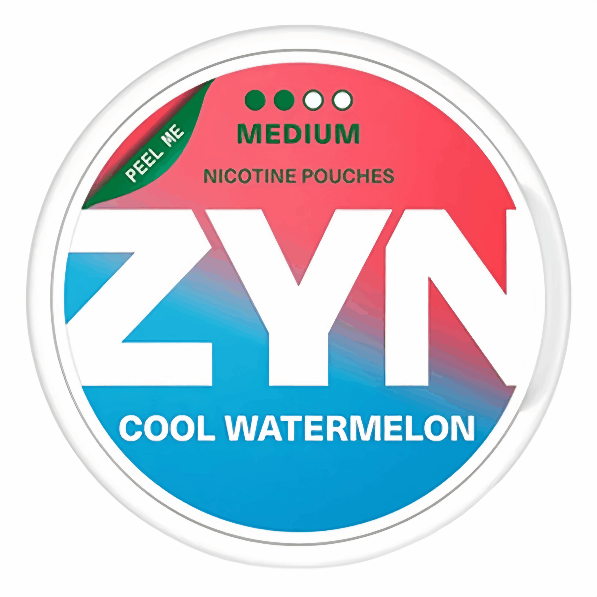 EU Zyn Cool Watermelon Medium 6mg - Nicotine Pouches Free Samples